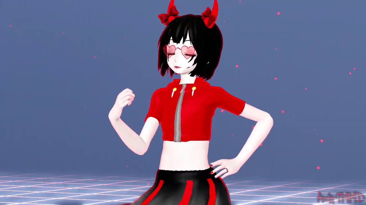 [MMD x OC] Nails Hair Hips Heels - YouTube
