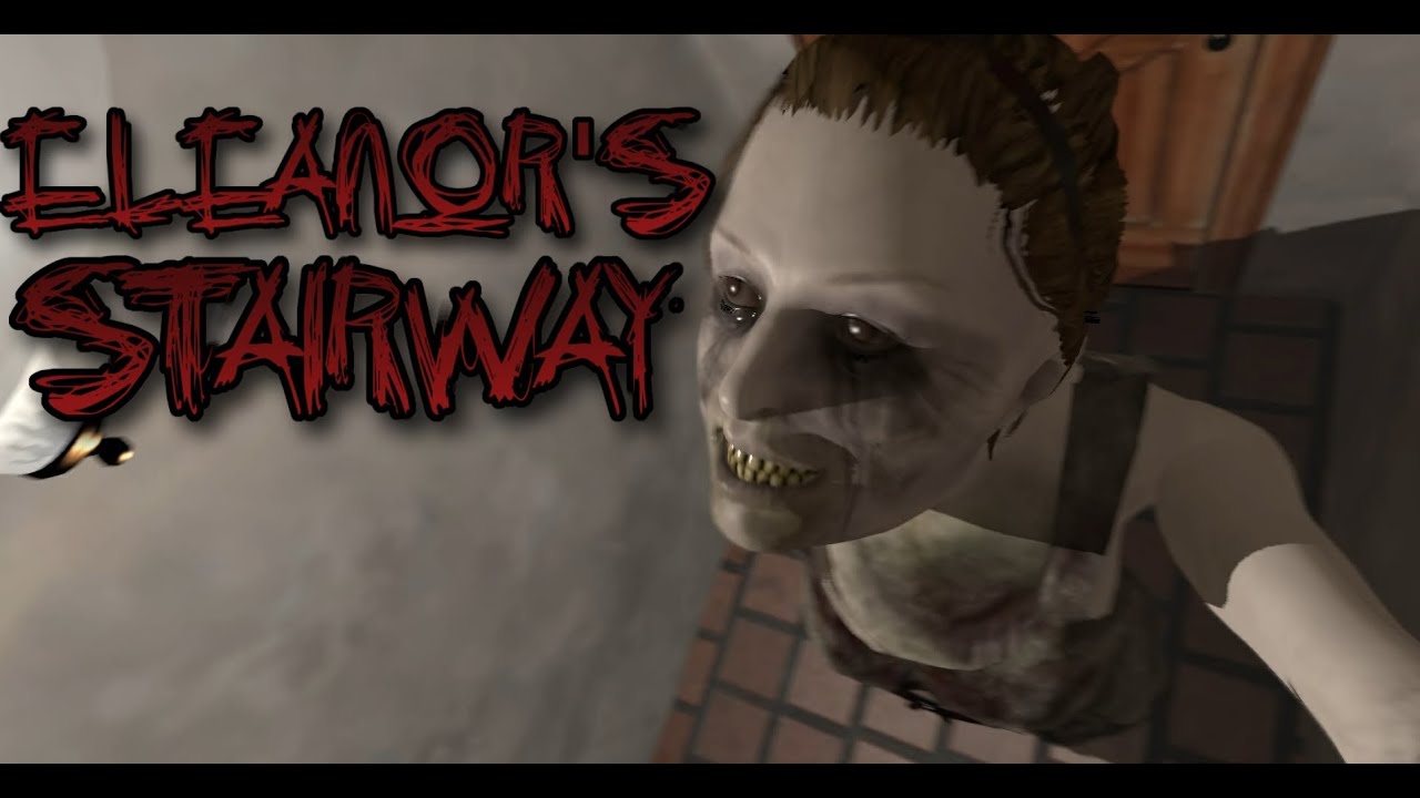 Drunk Ghost Lady | Eleanor's Stairway (Horror Game) - YouTube