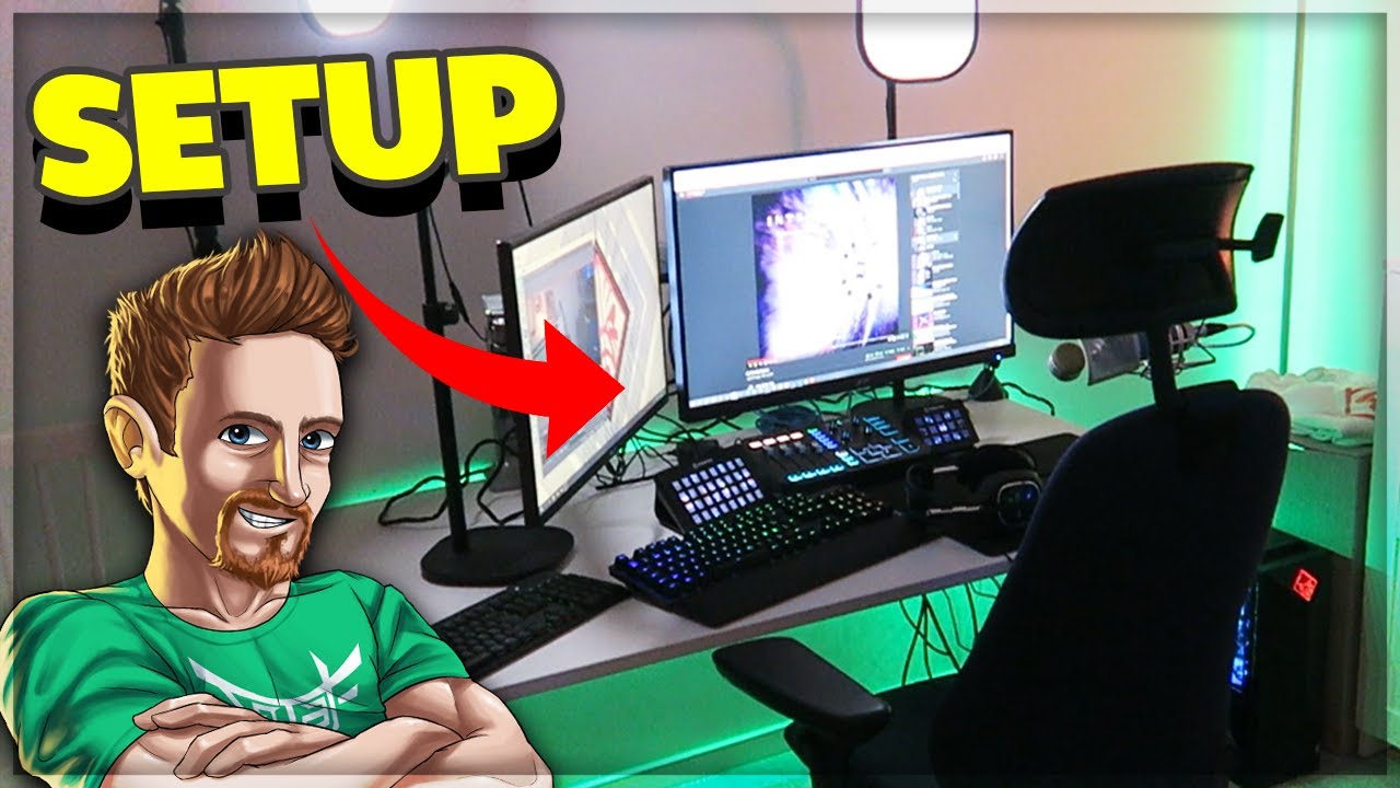 MIN SJUKASTE SETUP NÅGONSIN! - Tejbz visar sin setup - YouTube