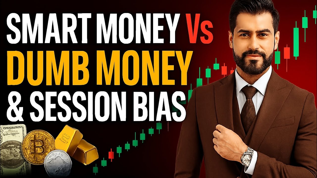 Smart Money vs Dumb Money & Session Bias | How Pro Traders Build Market ...