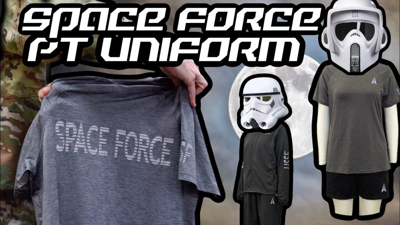 SPACE FORCE PHYSICAL TRAINING UNIFORM - YouTube