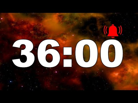 36 Minute Timer with sound alarm - COUNTDOWN - stunden timer - 36 min ...