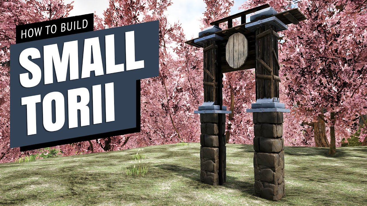 How To Build A Torii - Ark Survival Evolved - YouTube