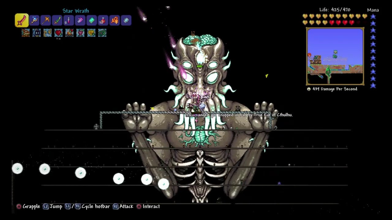 Terraria final boss - YouTube