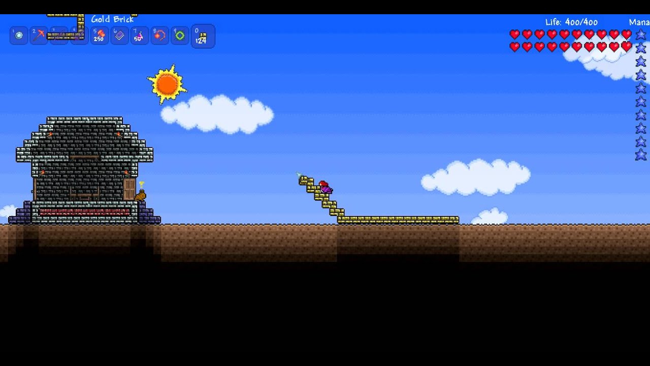 Terraria:"Plains"creations:Big bowl o' shots - YouTube