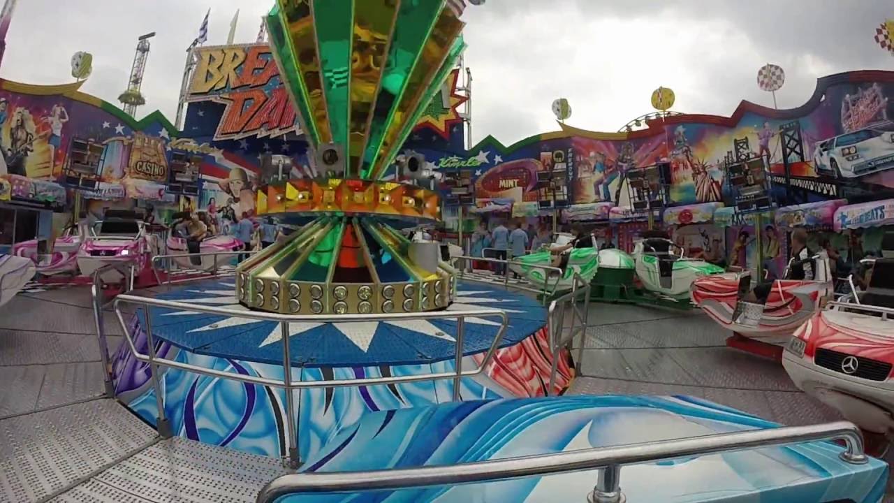 Breakdance No1 - Kinzler (Onride) - Rheinkirmes Düsseldorf 2016 - YouTube