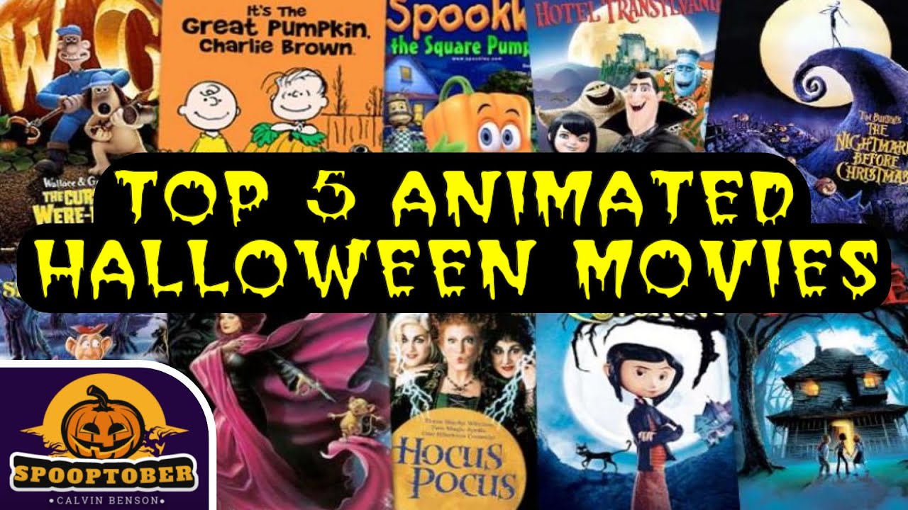 top 5 animated halloween movies - YouTube