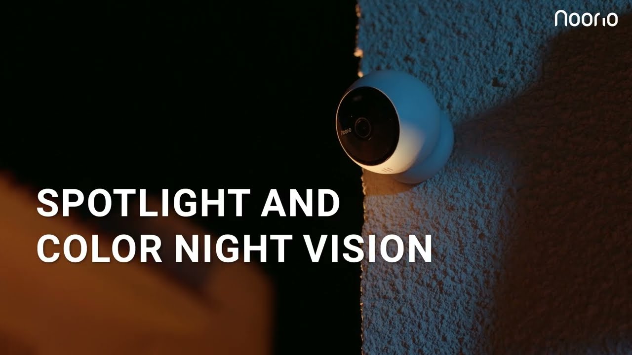 Noorio B210 Wireless Outdoor Security Camera - YouTube
