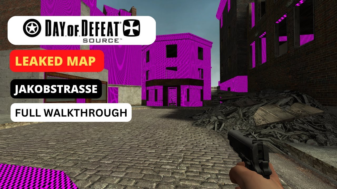 Leaked Day of Defeat: Source map - jakobstrasse - YouTube