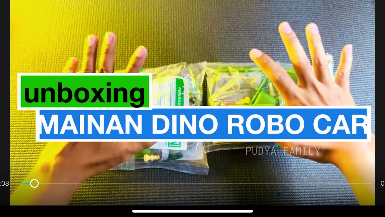 Mainan Robot Dino dari CFC - YouTube