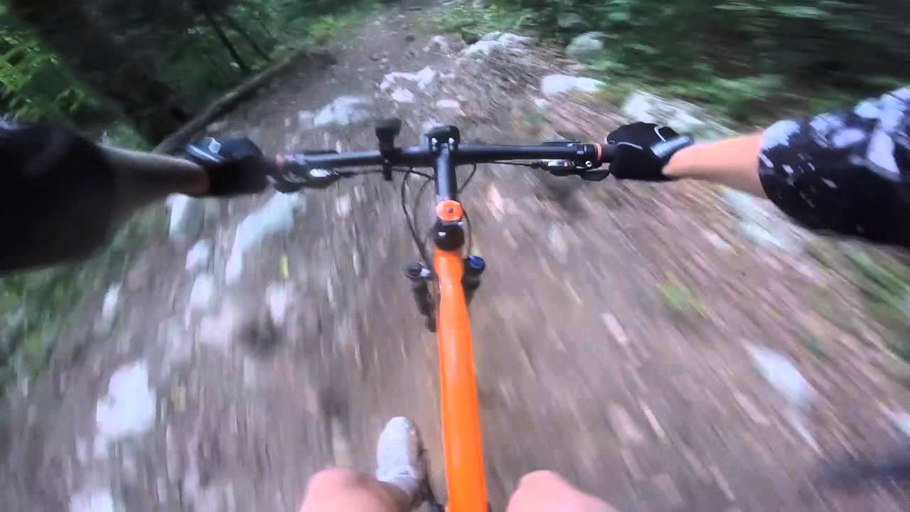 Beautiful Romanian Mountain Roads - MTB Trail and Downhill on Rocks ...