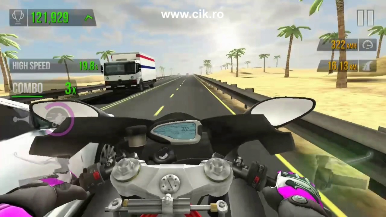 AGS 4F Traffic Rider Bike - Fast Gameplay - YouTube