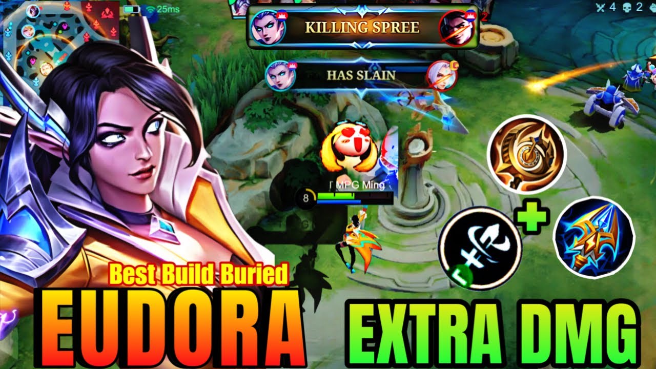 Eudora Build 2024 Extra DMG Cambo!! - Best Build Buried S31 | Mobile ...