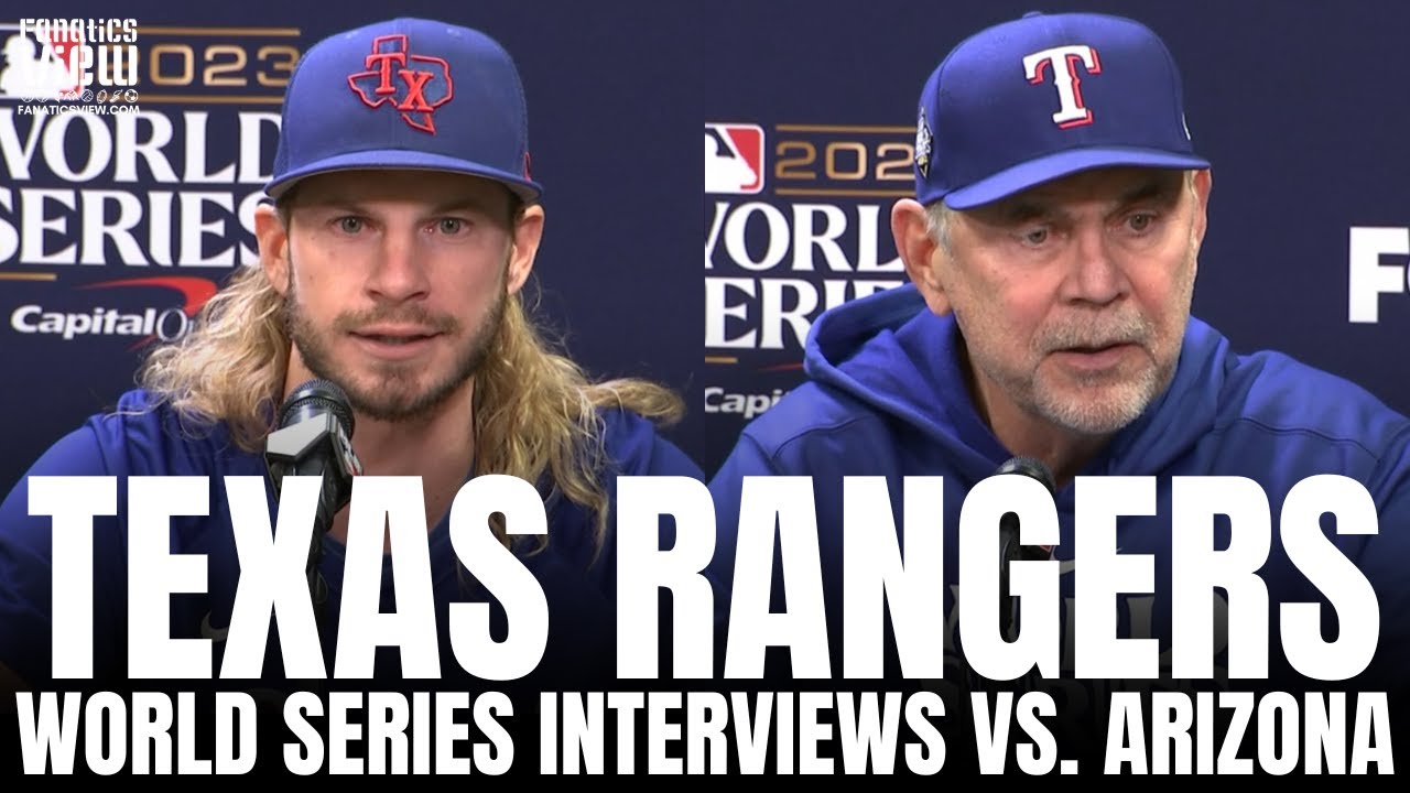 Travis Jankowski & Bruce Bochy React to Replacing Adolis Garcia, Corey ...