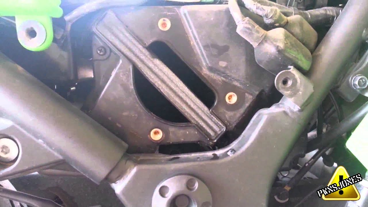 Cold Air Intake - Ninja 250 - YouTube