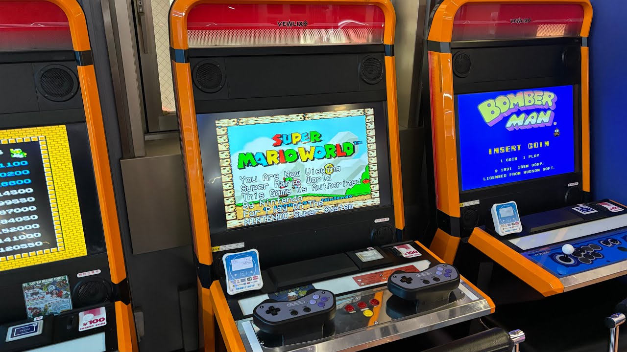 Super Mario World Arcade Taito Vewlix - YouTube