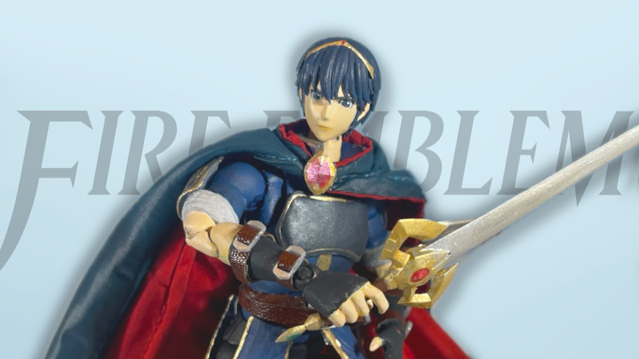 Marth CUSTOM Action Figure - YouTube