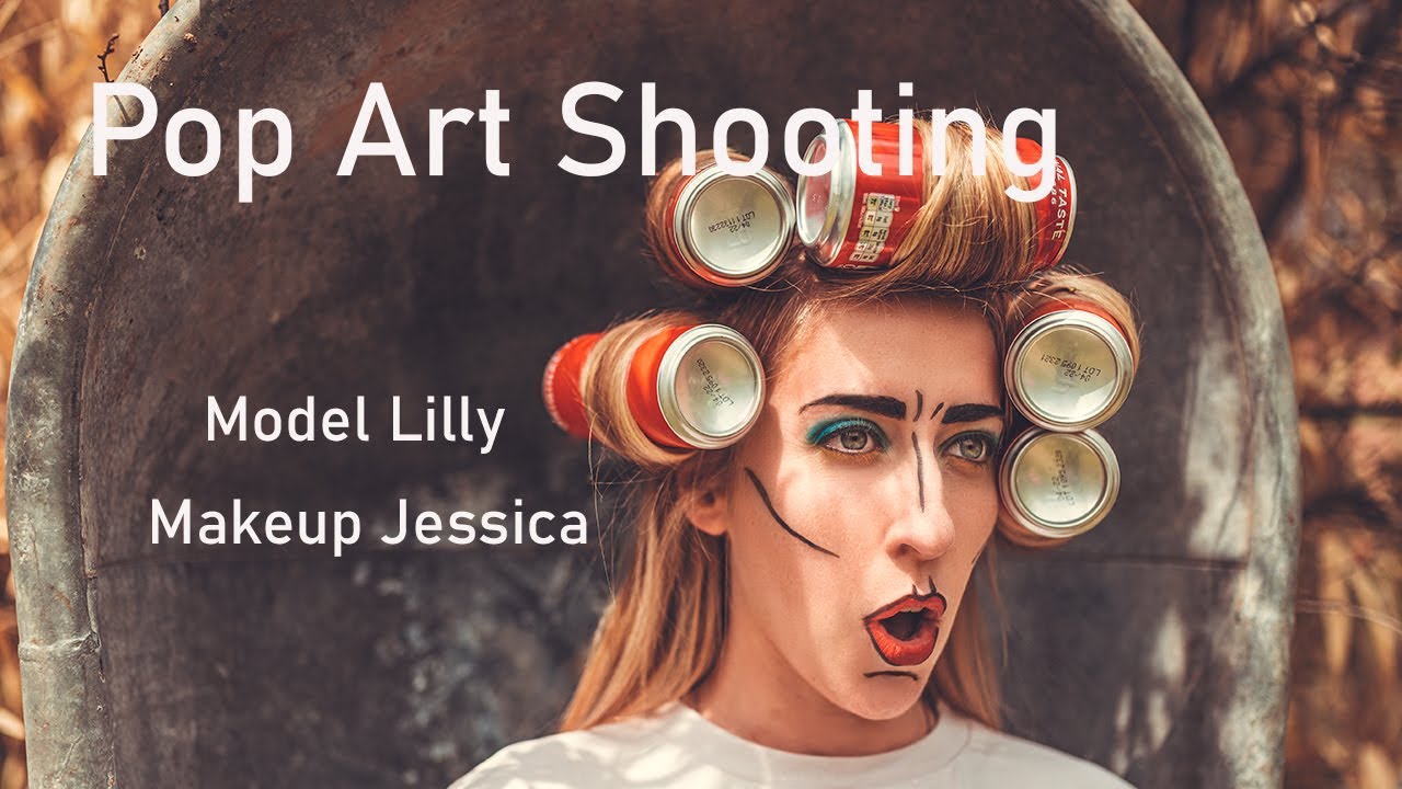 Lilly [Pop Art Shooting] geschminkt von Jessica aus Iserlohn im Garten ...