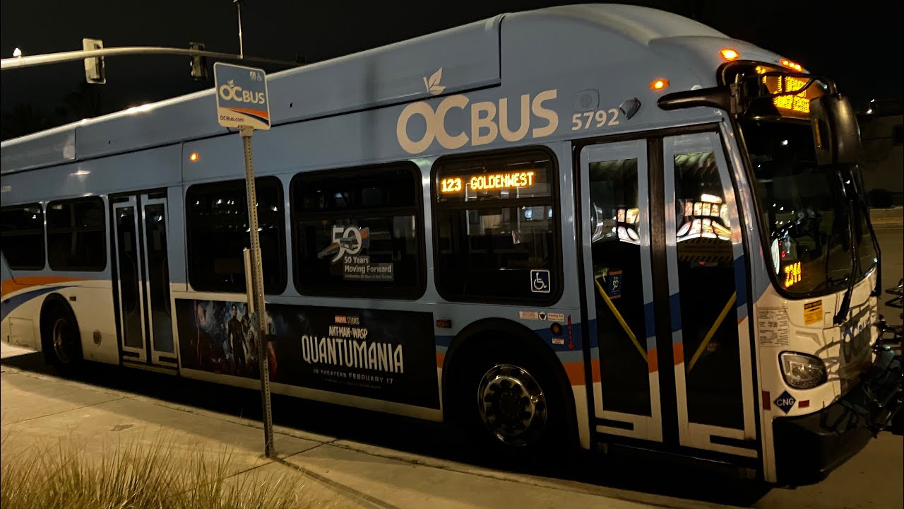 OCTA 2016 New Flyer XN40 #5792 - YouTube