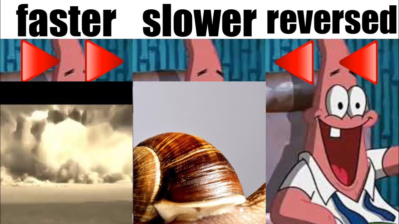 That guy got hit in the head with a coconut! But it’s faster, slower ...