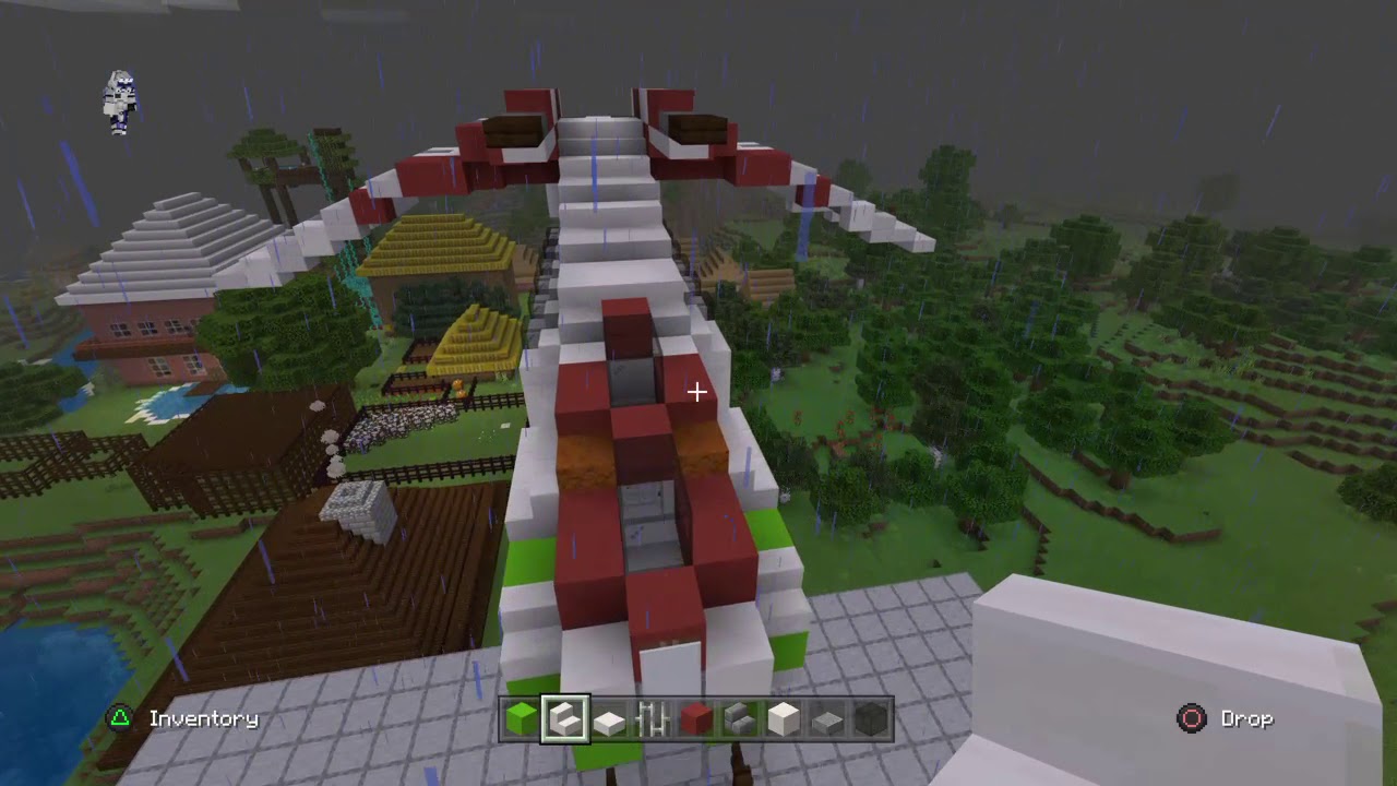Minecraft republic gunship build - YouTube