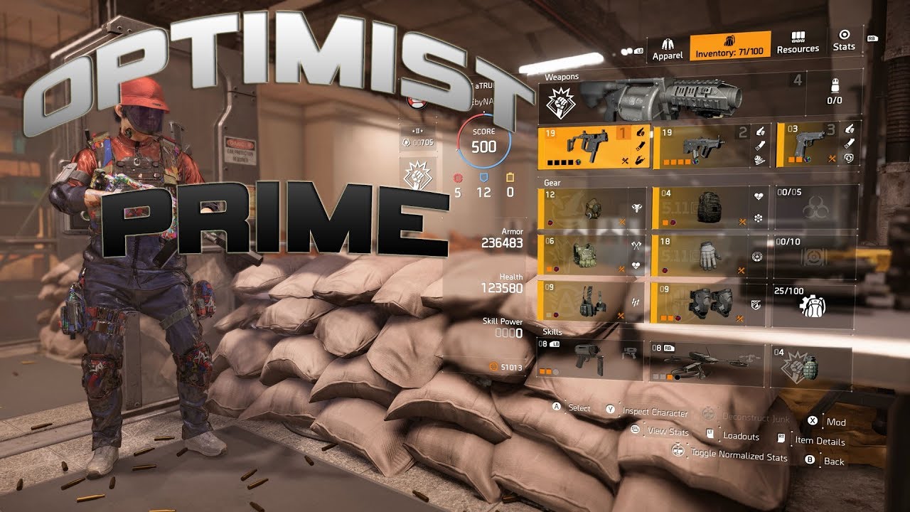 Optimist Prime Part 1 - The Division 2 - YouTube