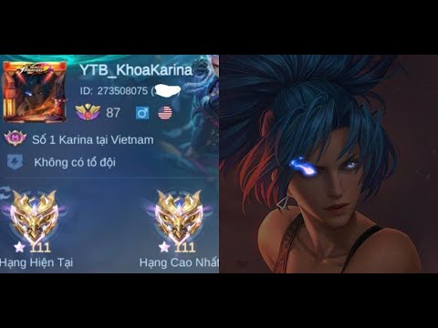 MLBB | KHOAKARINA | KARINA ONECHAMP SOLO RANK S36 | 16.06.2025 | TỐI VẪN ÍT NÓI, MÙA 37 ĐÂY RỒI ...