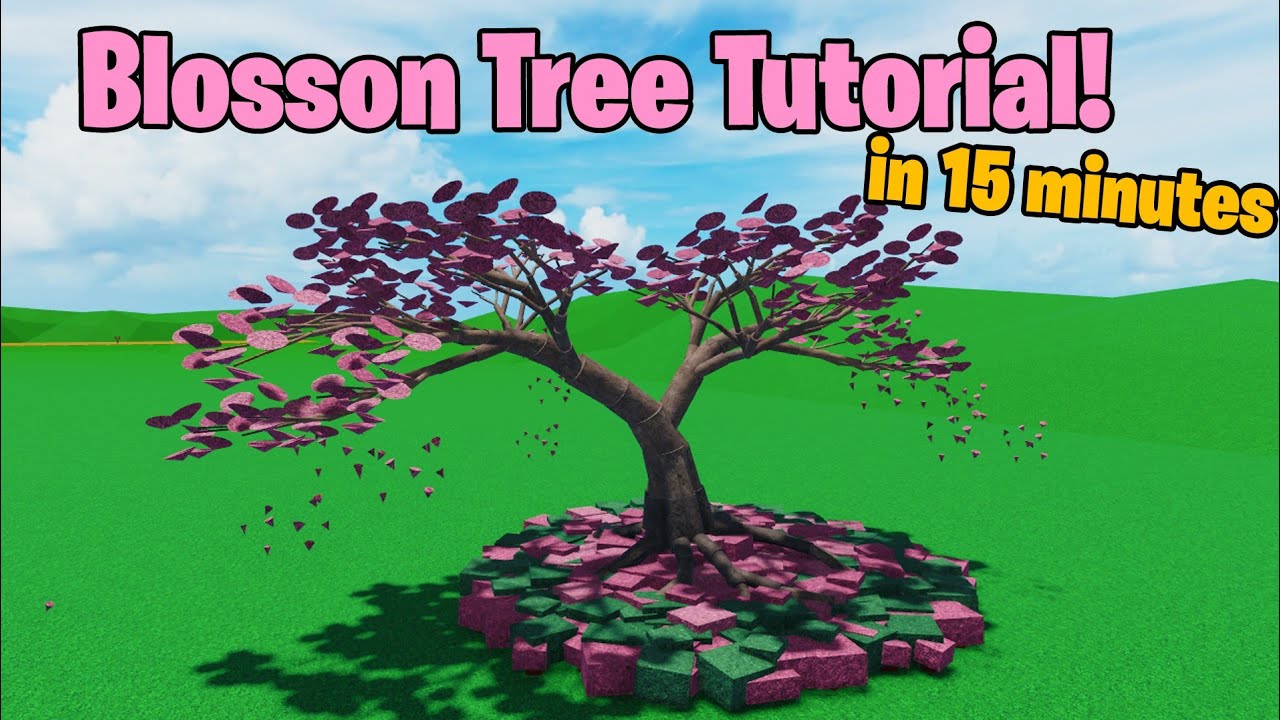 How To Build A Custom Blossom Tree - TPTTUTORIALS. - YouTube