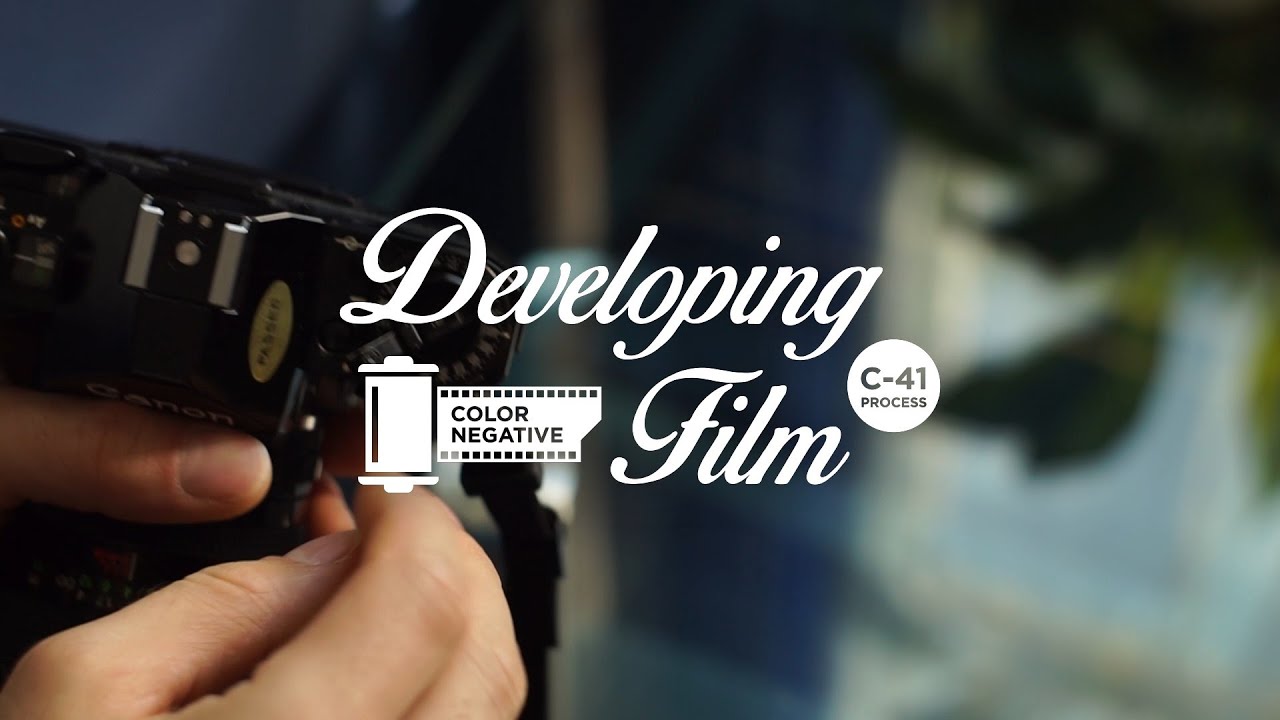 Developing Color Negative Film (C-41 process) - YouTube