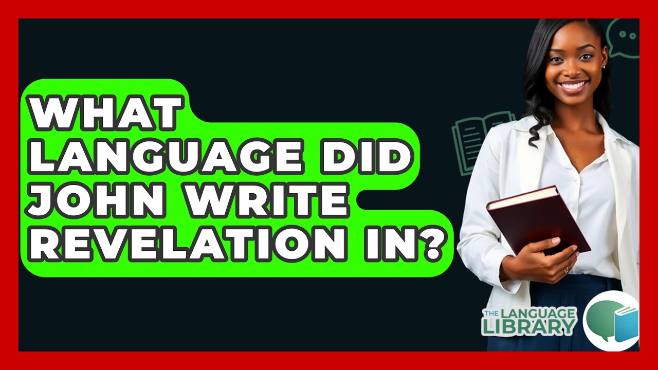 What Language Did John Write Revelation In? - The Language Library ...