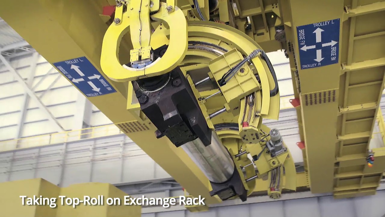 FORMOSA FUXIN HSM Roll Shop Pomini - YouTube