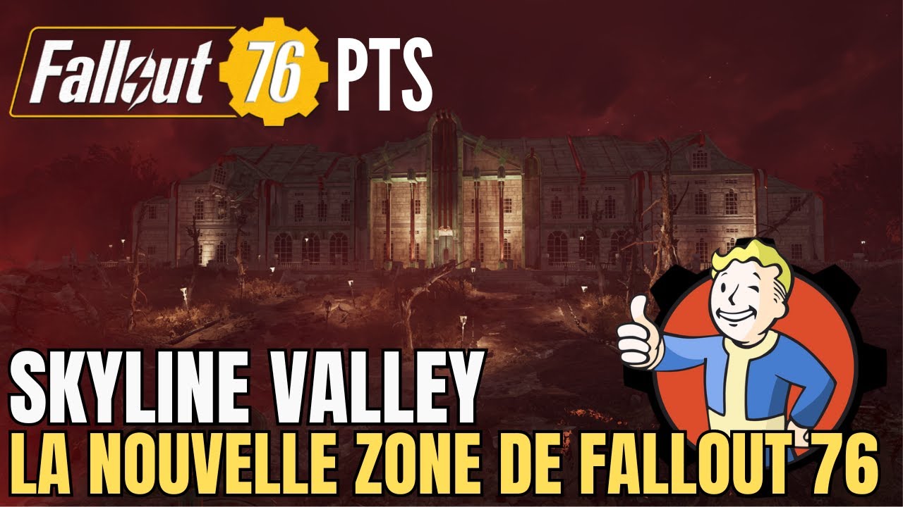 Bethesda nous donne enfin une nouvelle zone! - Fallout 76 - YouTube