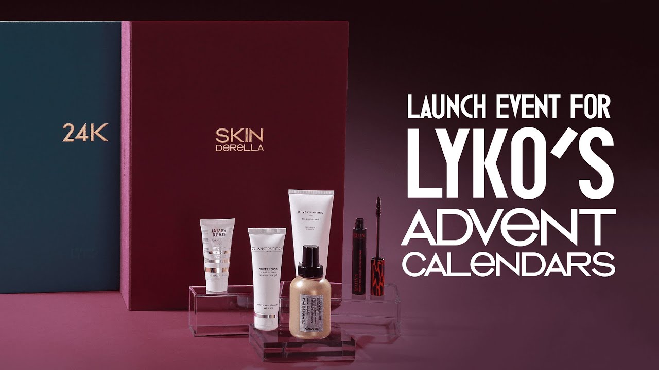 Launch Event for Lyko's Advent Calendars - YouTube