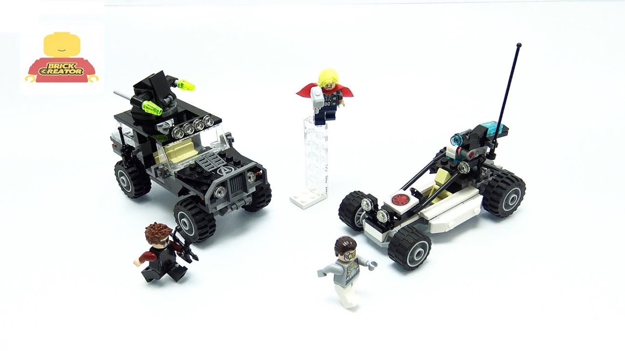 Lego MARVEL Super Heroes 76030 Avengers Hydra Showdown Speed Bulid ...