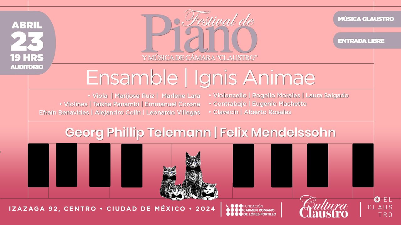 Festival de Piano y música de cámara. Ignis Animae - YouTube