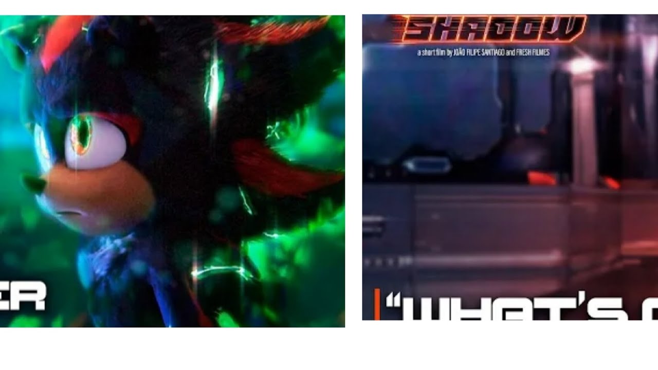 shadow the hedgehog, sonic 3 trailers movie cut - YouTube