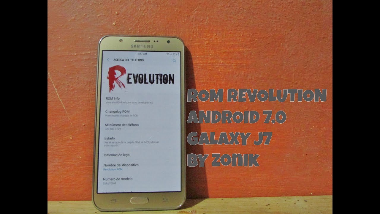 ¡ROM REVOLUTION OS V4.5 (7.0 NOUGAT) GALAXY J7 AMBIENT-DISPLAY+MAGISK ...