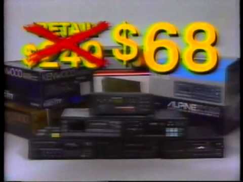 Riverside Centroplex electronics sale 1990 - YouTube