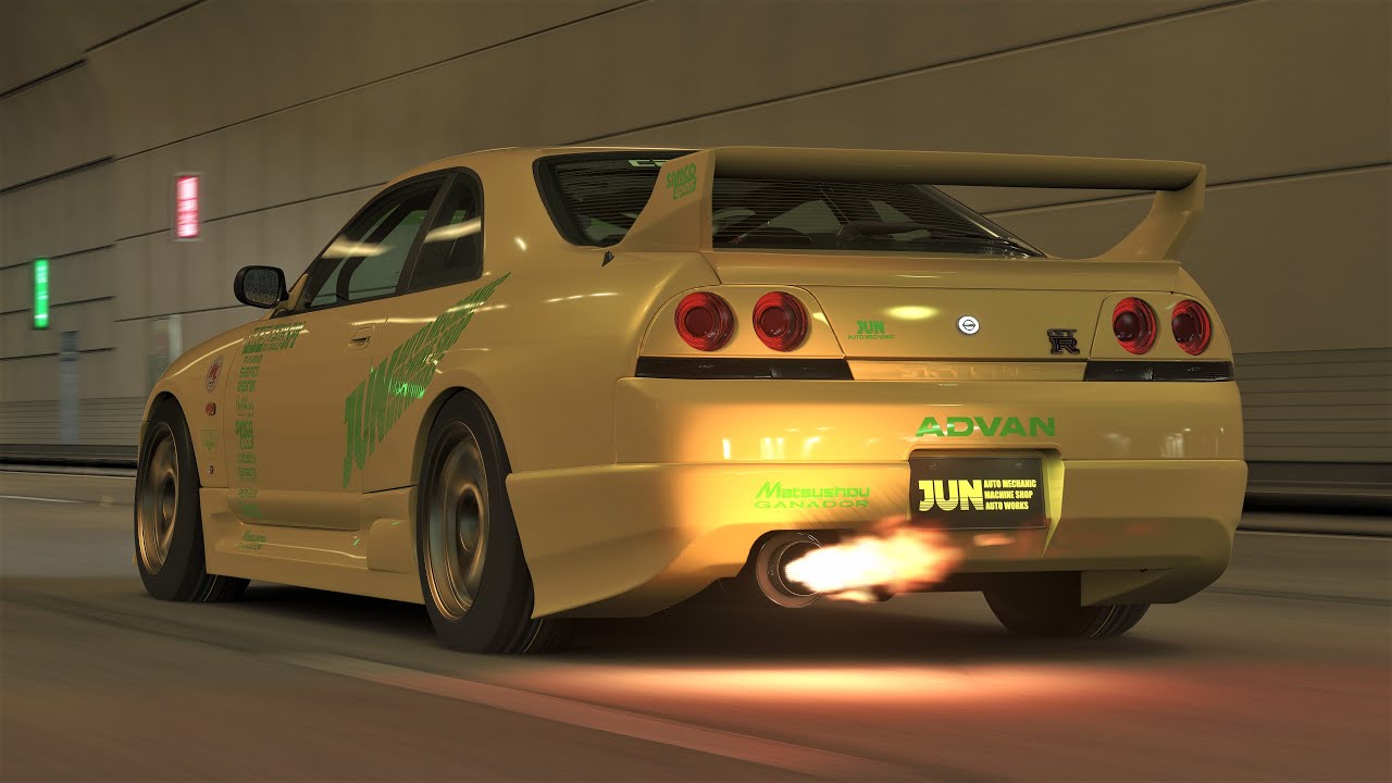 Nissan Skyline GTR R33 JUN Racing Insane Sound | Assetto Corsa - YouTube