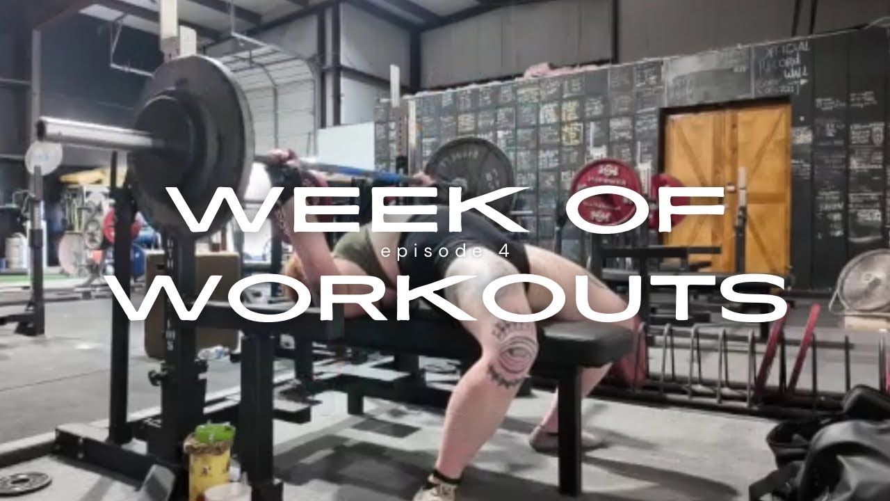 Week of Workouts | Powerlifting & Strongman Training | Episode 4 - YouTube