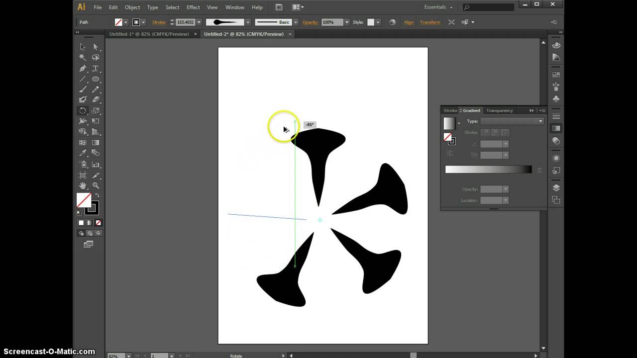 making a motif in illustrator - YouTube