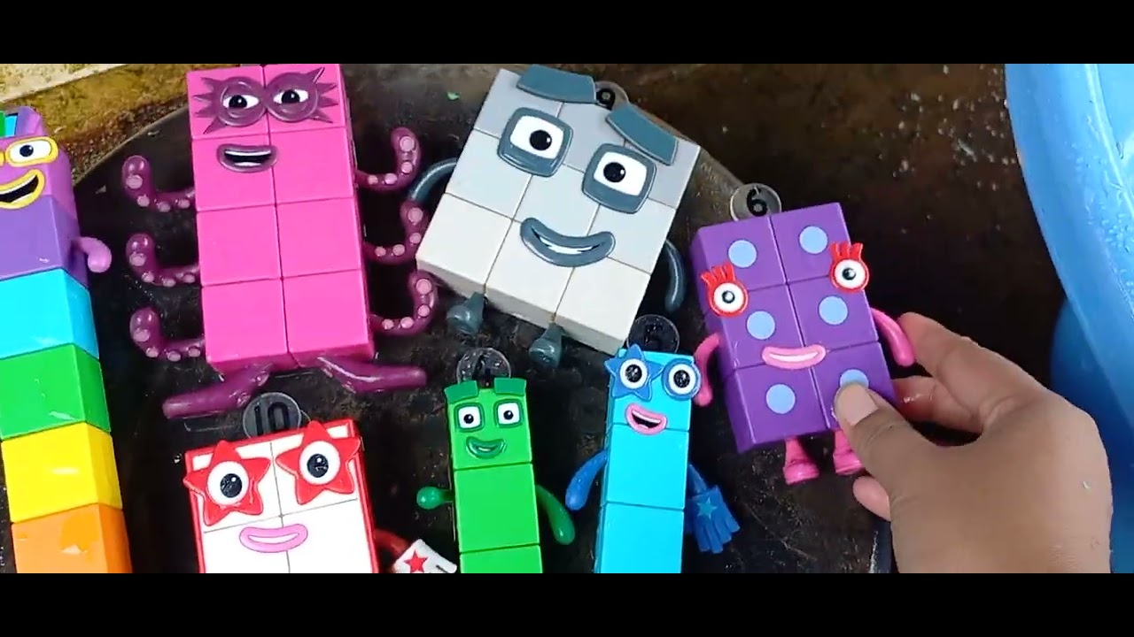 Numberblocks – The Fun Of Numberblock Playing With Colorful Water ...