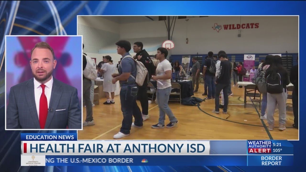 Anthony ISD health fair - YouTube