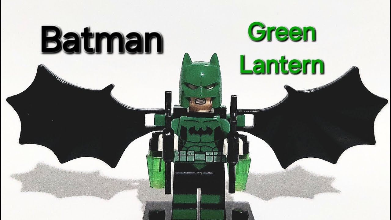 Batman Linterna Verde (DC Comics) Bootleg Lego Review/Análisis - YouTube