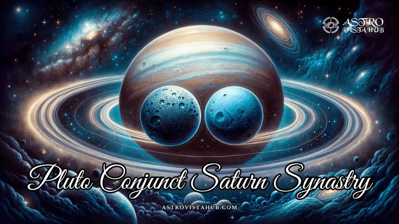Pluto Conjunct Saturn Synastry - Astro Vista Hub - YouTube