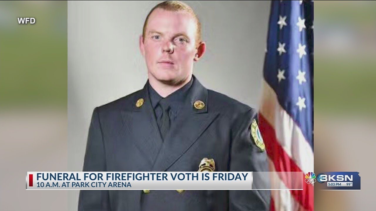 Funeral services announced for Wichita firefighter Ty Voth - YouTube