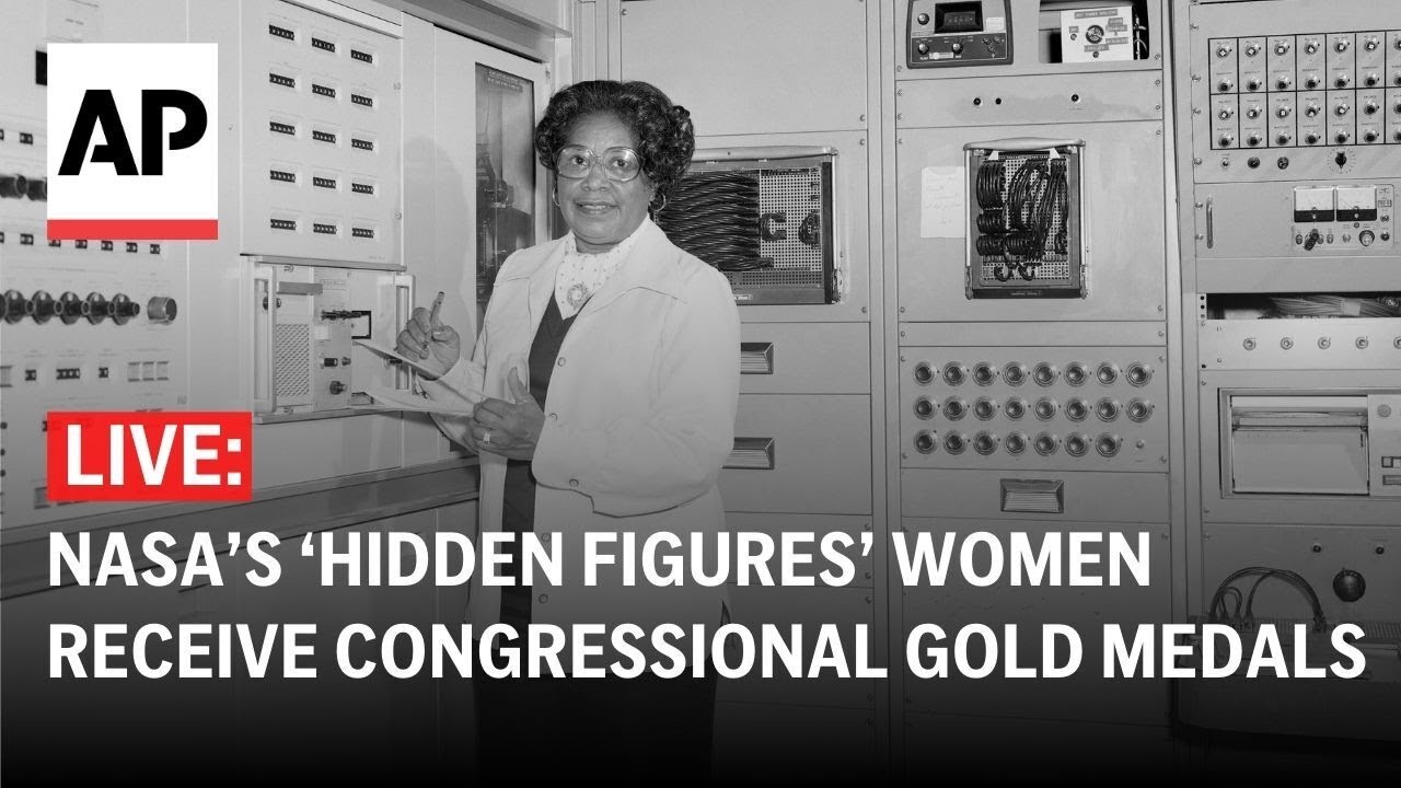 LIVE: NASA’s ‘Hidden Figures’ women receive Congressional Gold Medals ...