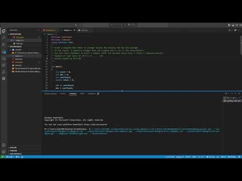 Varied amount of input data C++ / How to Tutorial - YouTube