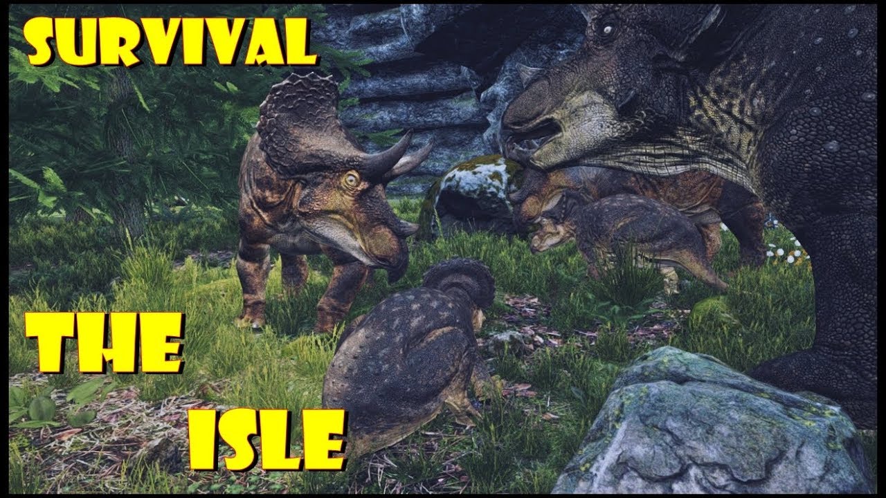 The Isle | #51 Família Triceratops!! (GAMEPLAY/PT-BR) - YouTube