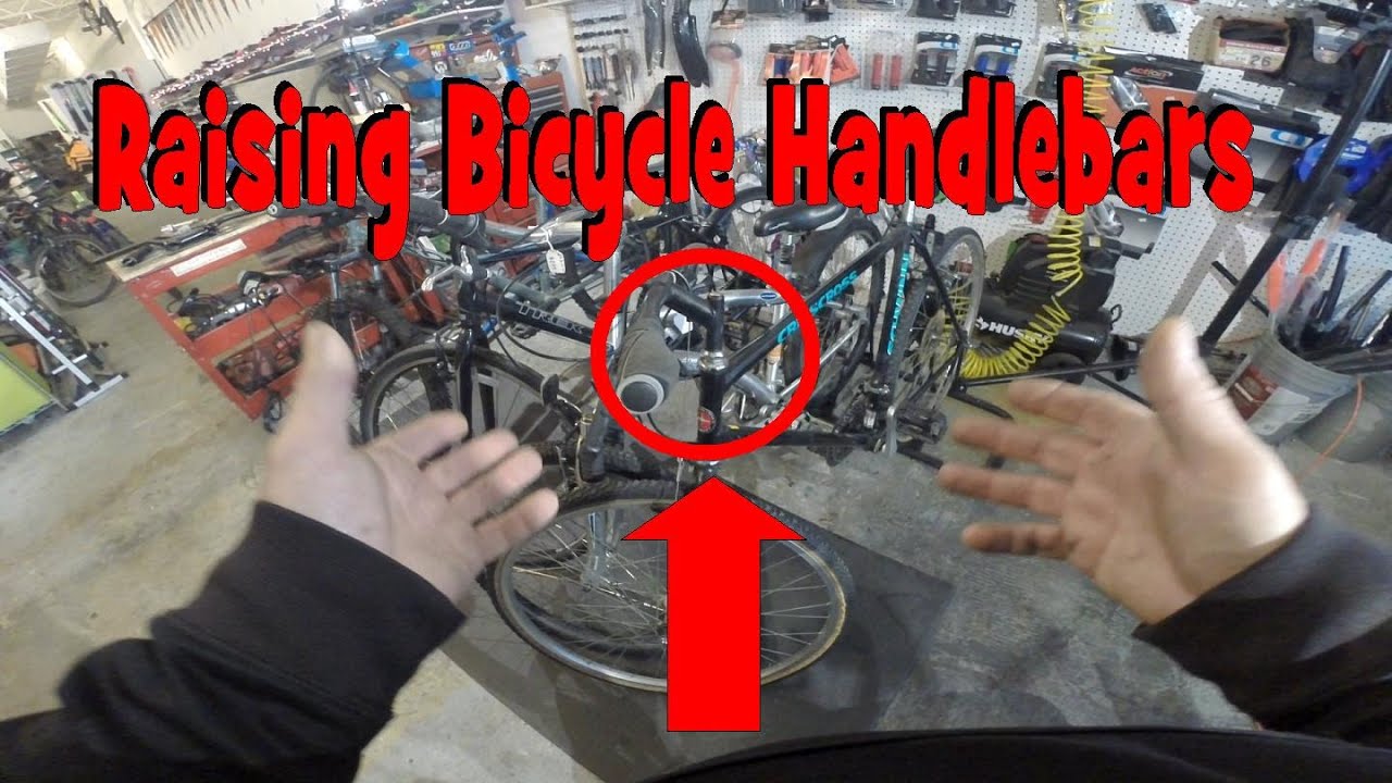 Raising Bicycle Handlebars - YouTube